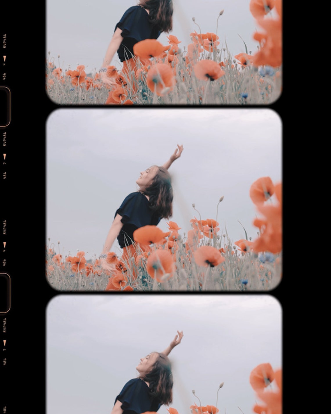 25 FILM BORDERS | Instant Film Borders, Super 8mm, Film Negative Border ...