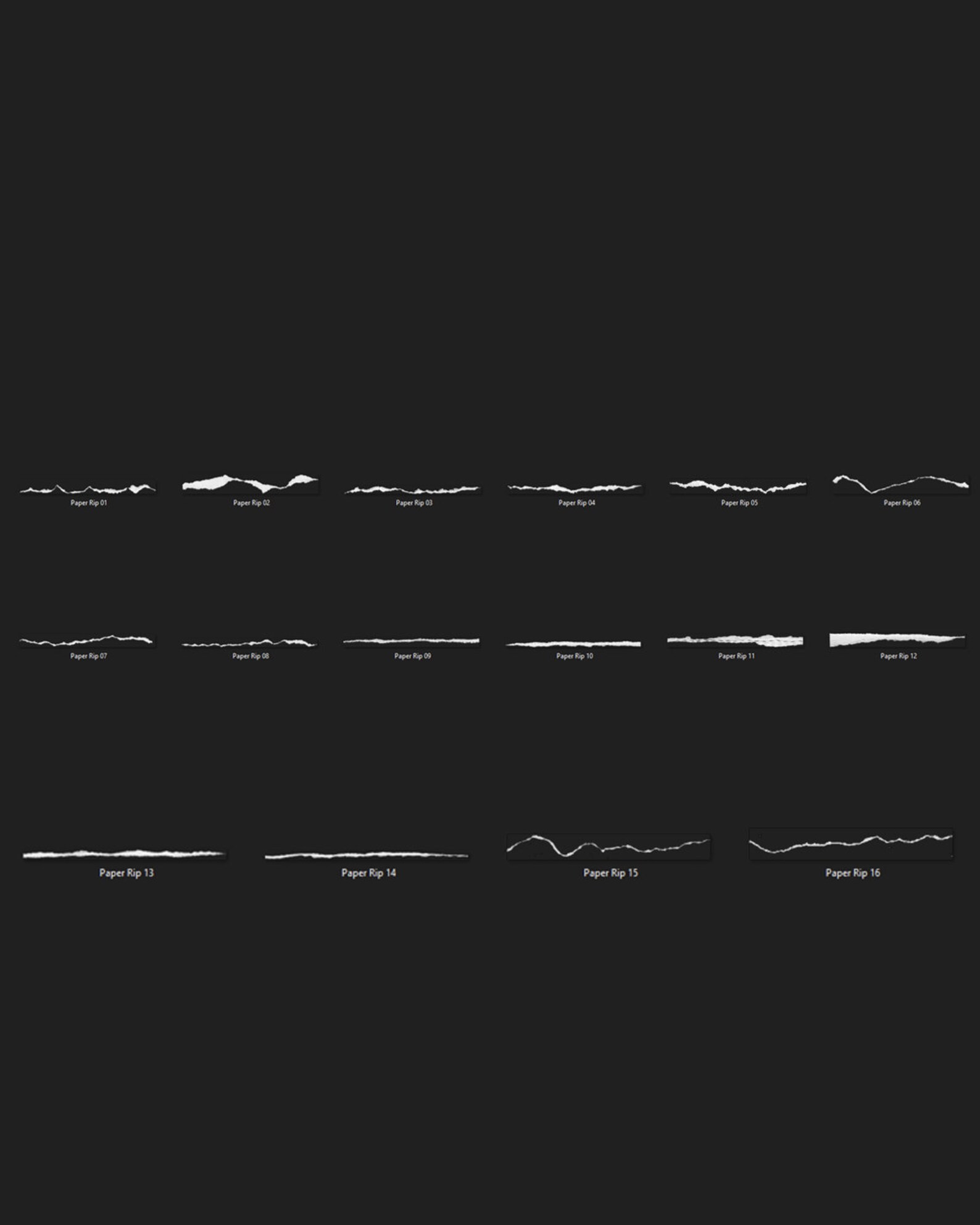 16 Torn PAPER | Torn Edges Png, Authentic Hand-ripped, Torn Paper Edges ...