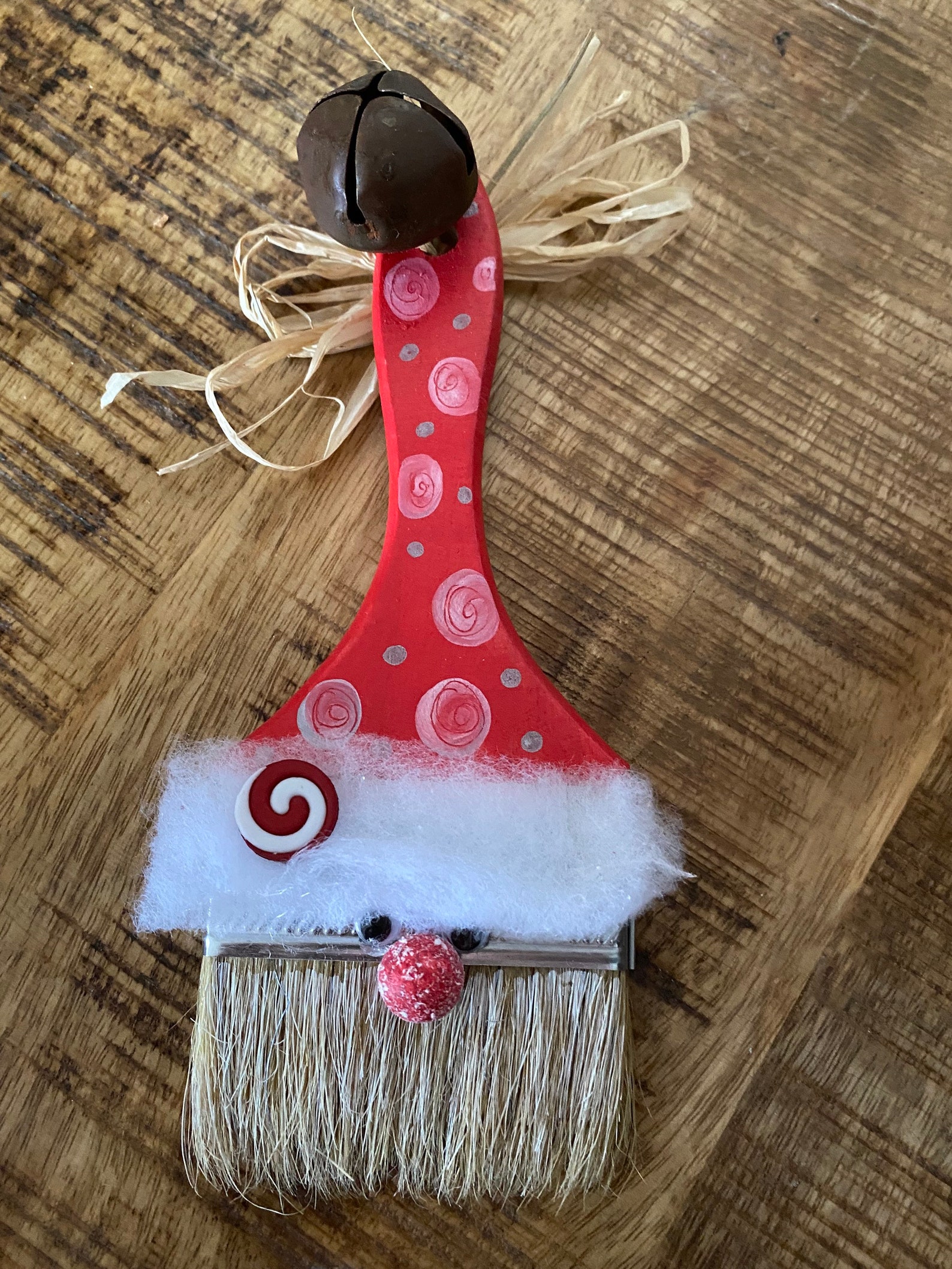 Paintbrush Santa - Etsy