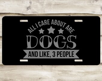 Personalized License Plate Blue Heeler Custom Car Tag Any Dog - Etsy