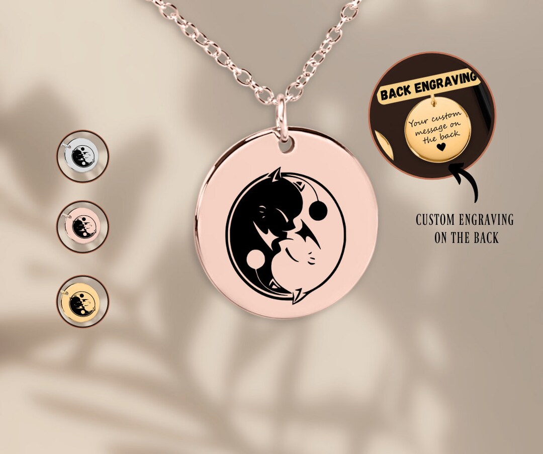 Final Fantasy Xiv Necklace Custom Necklace Yin Yang Ffxiv Necklace ...