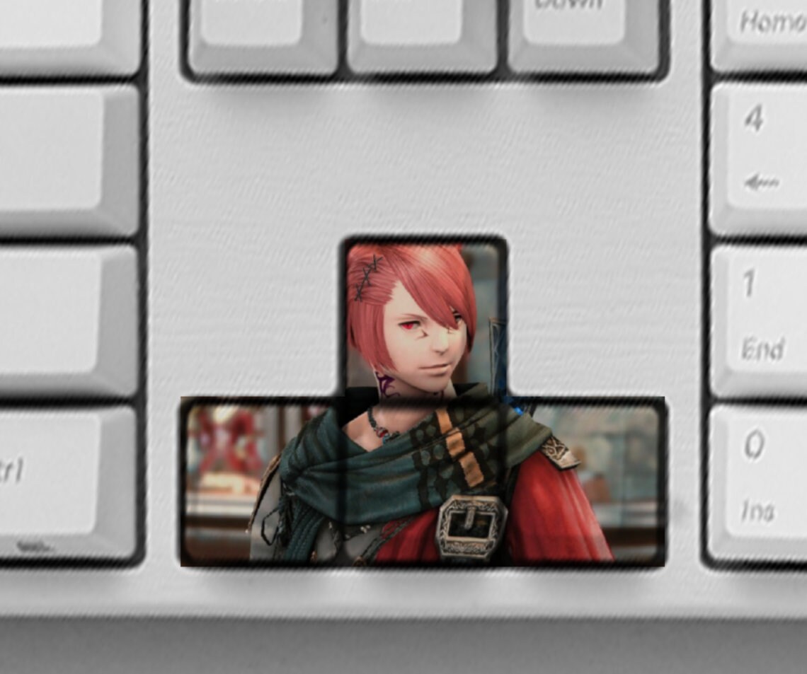 FFXIV Keycaps With Graha Tia: Creative Computer Keycaps for Home Office ...