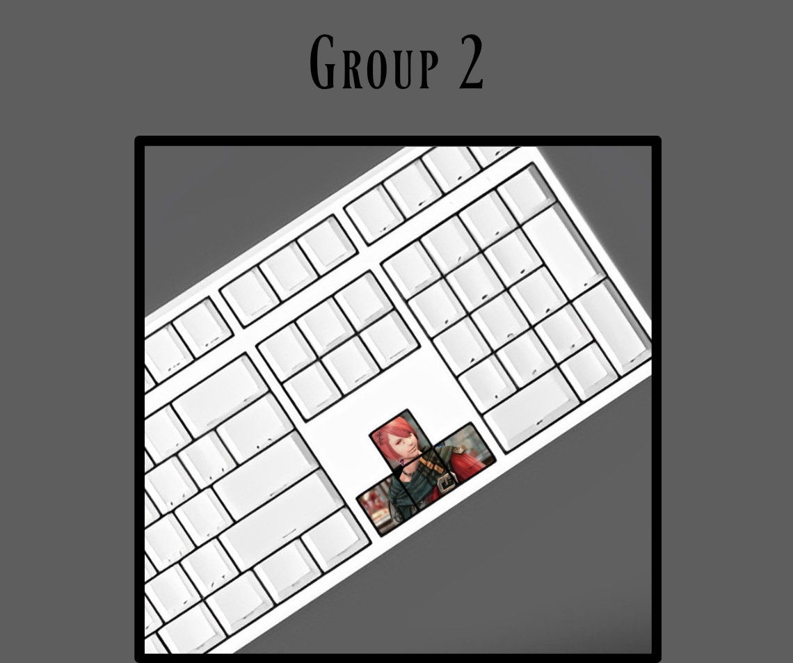 FFXIV Keycaps With Graha Tia: Creative Computer Keycaps for Home Office ...