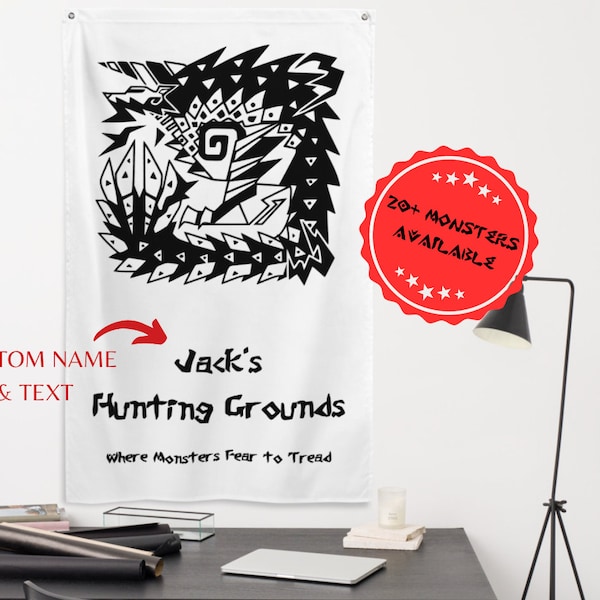Monster Hunter Flag - Etsy