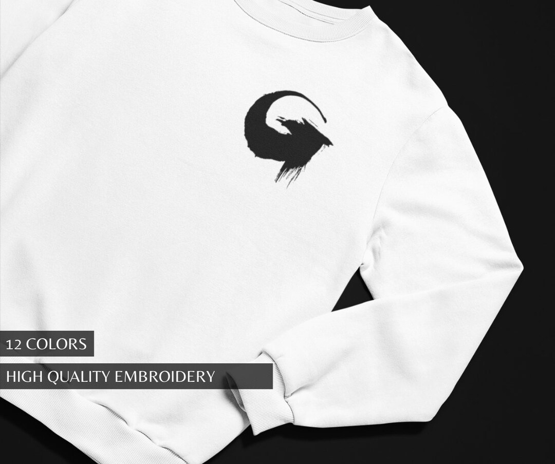 Embroidered Godzilla Minus One Inspired Sweatshirt 12 Dazzling Colors ...