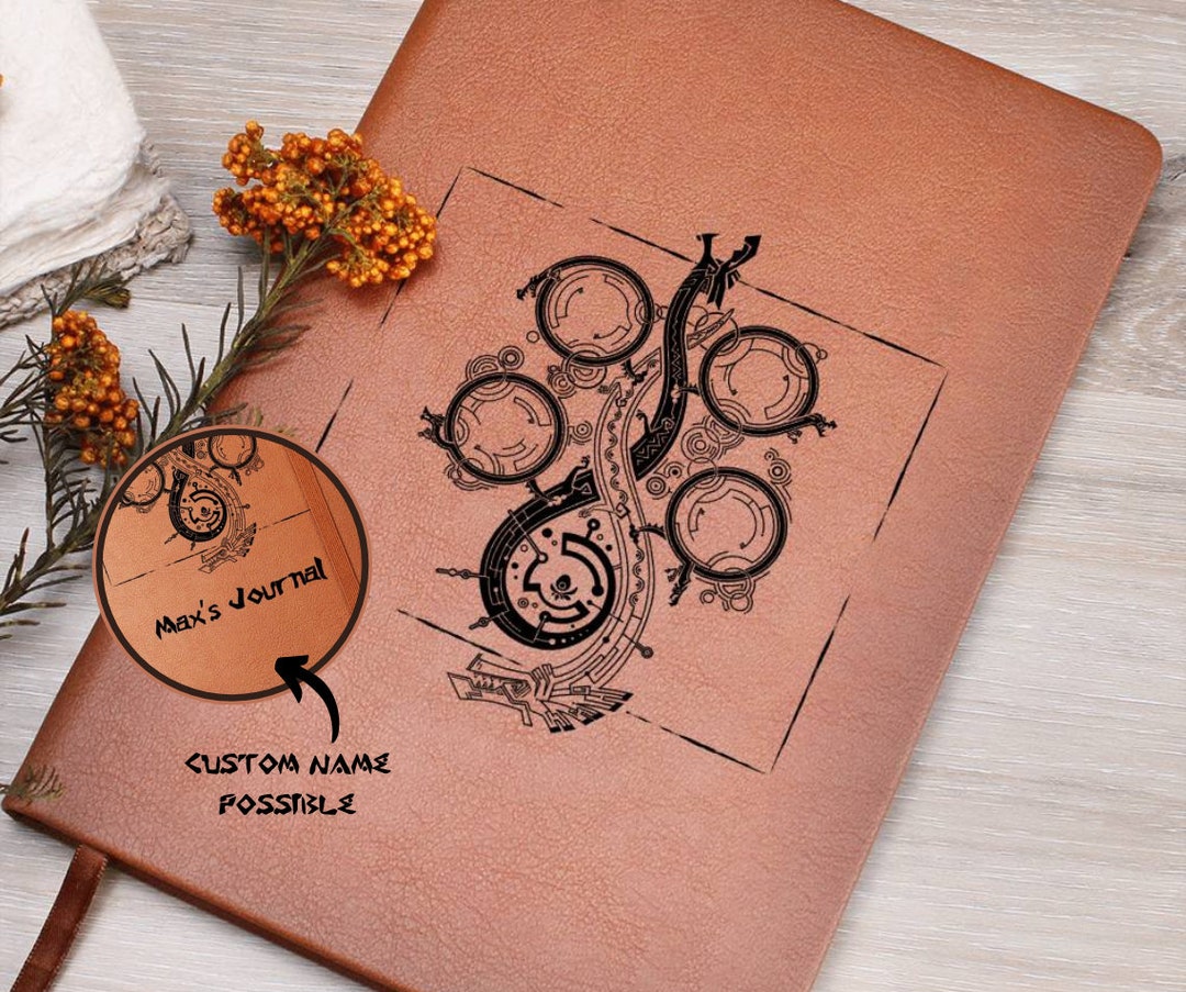 Monster Hunter Wilds Inspired Vegan Leather Journal: Notebook for ...