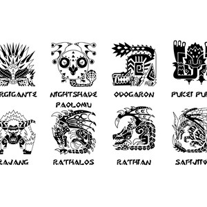 Epic Adventure Full Grain Leather Wallet: Monster Hunter-inspired, With ...