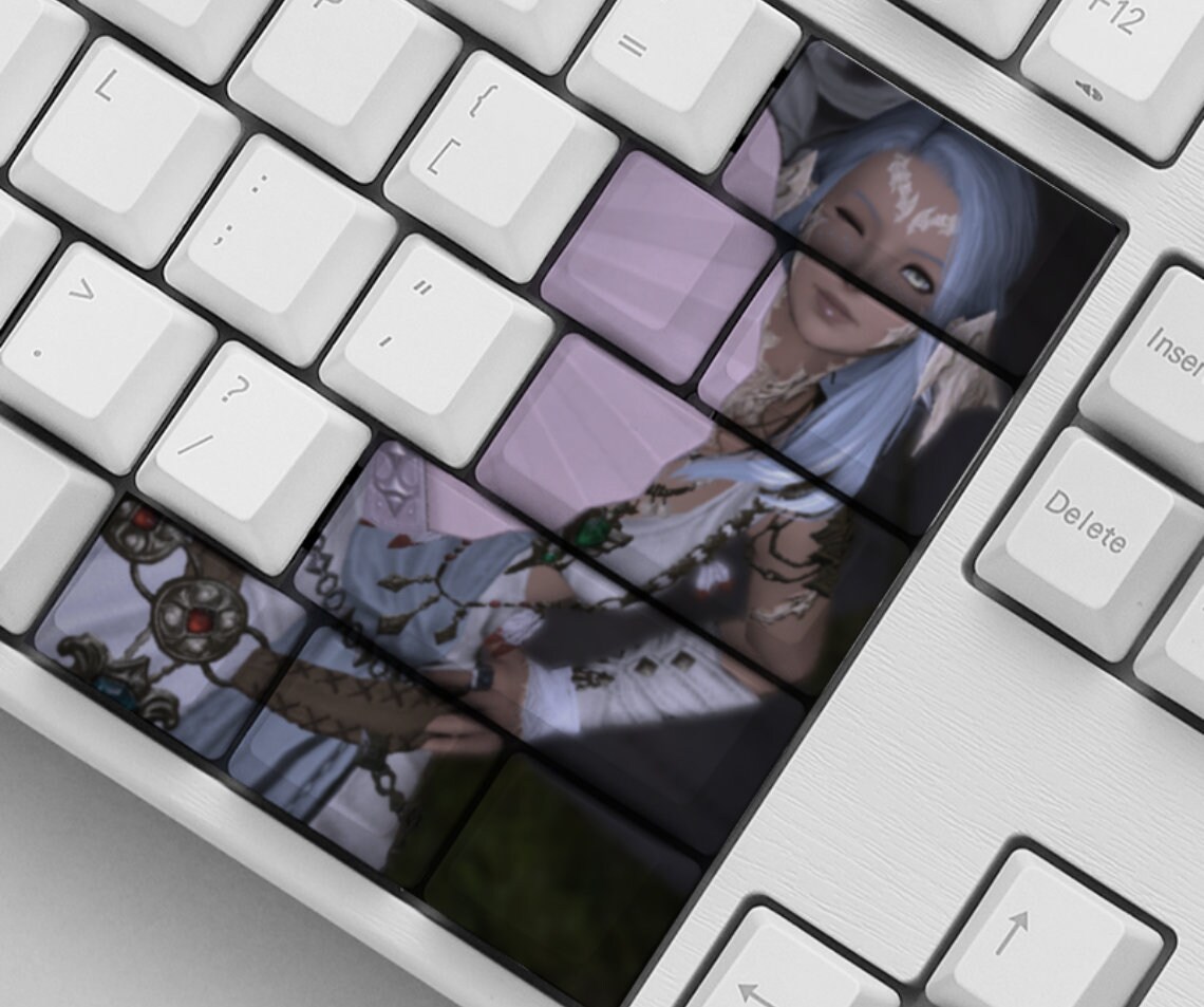 FFXIV Gifts Keycaps Personalized Gifts Final Fantasy Gifts Final ...