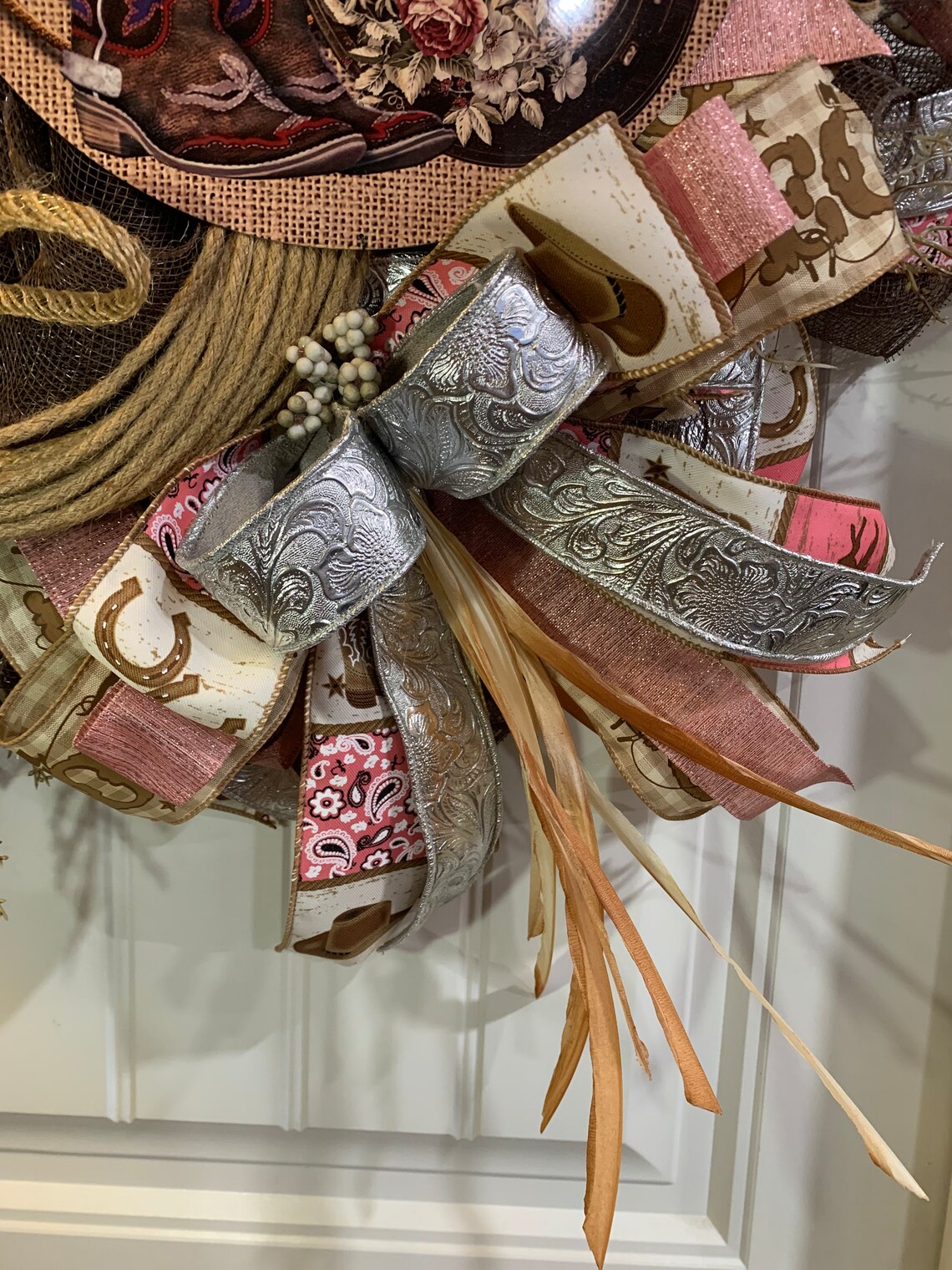 Rodeo Wreath, Everyday Year Round Western Wreath, Farmhouse Decor ...