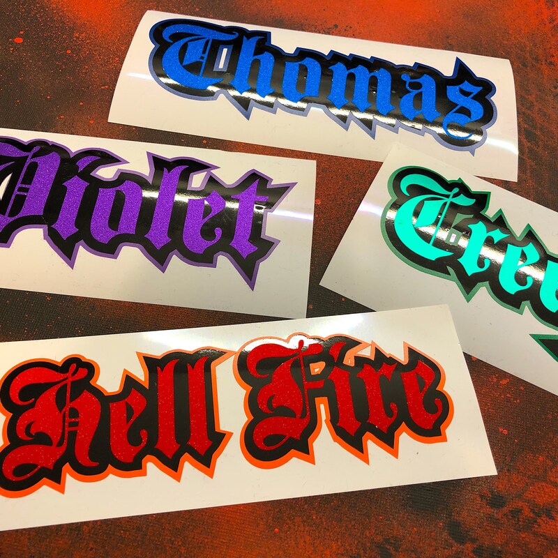 Layered Vinyl Decal - Etsy