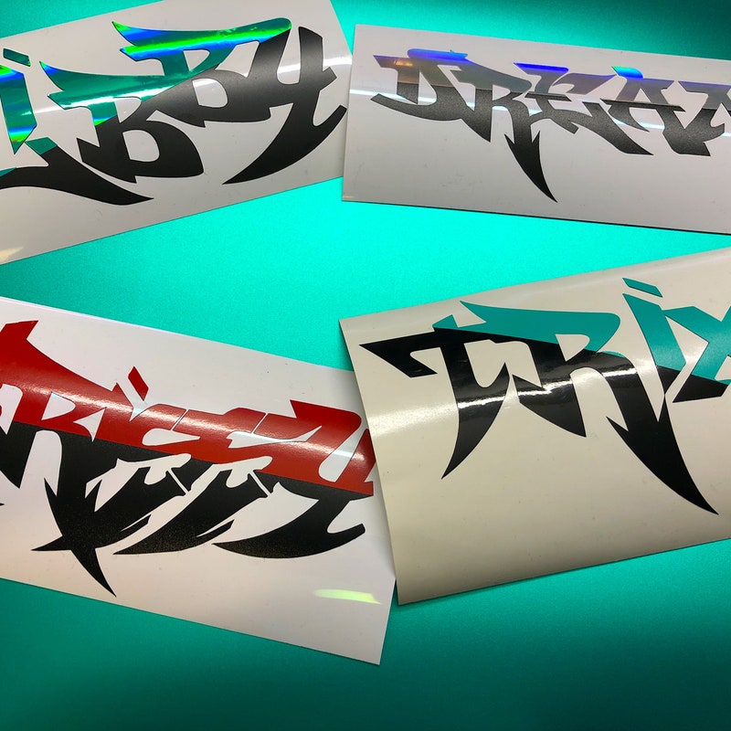 Graffiti Letters Sticker - Etsy