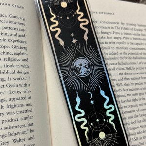 Foiled Bookmarks, Set of Three Bookmarks, Witchy Aesthetic, Bookish ...