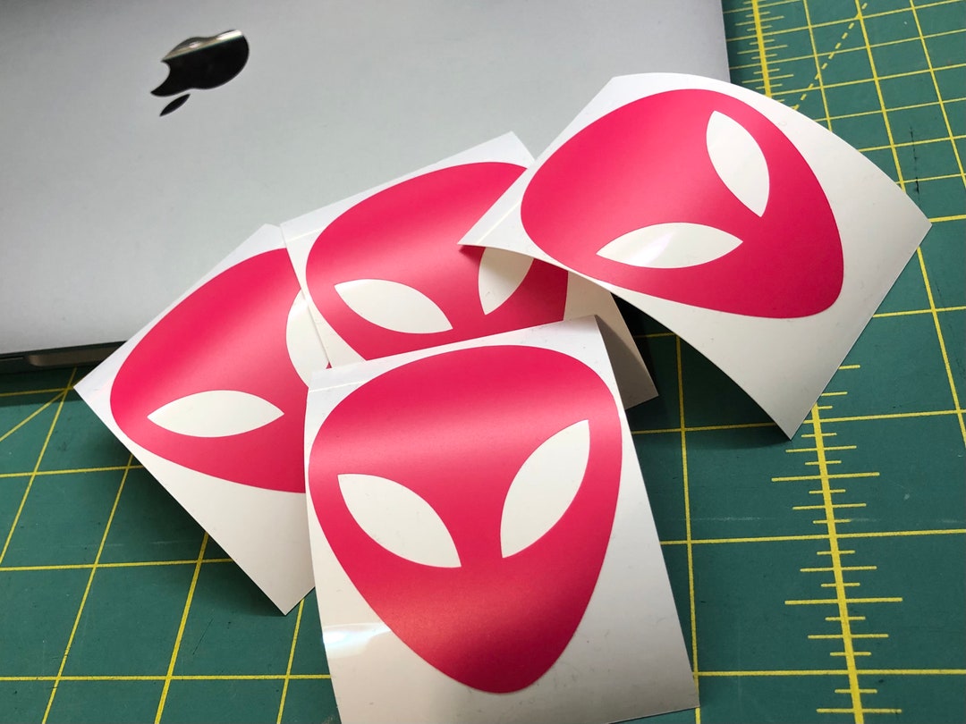 Alien Decal Pack, Laptop Decal, Car Decal, Glass Decal, Vinyl Decal ...