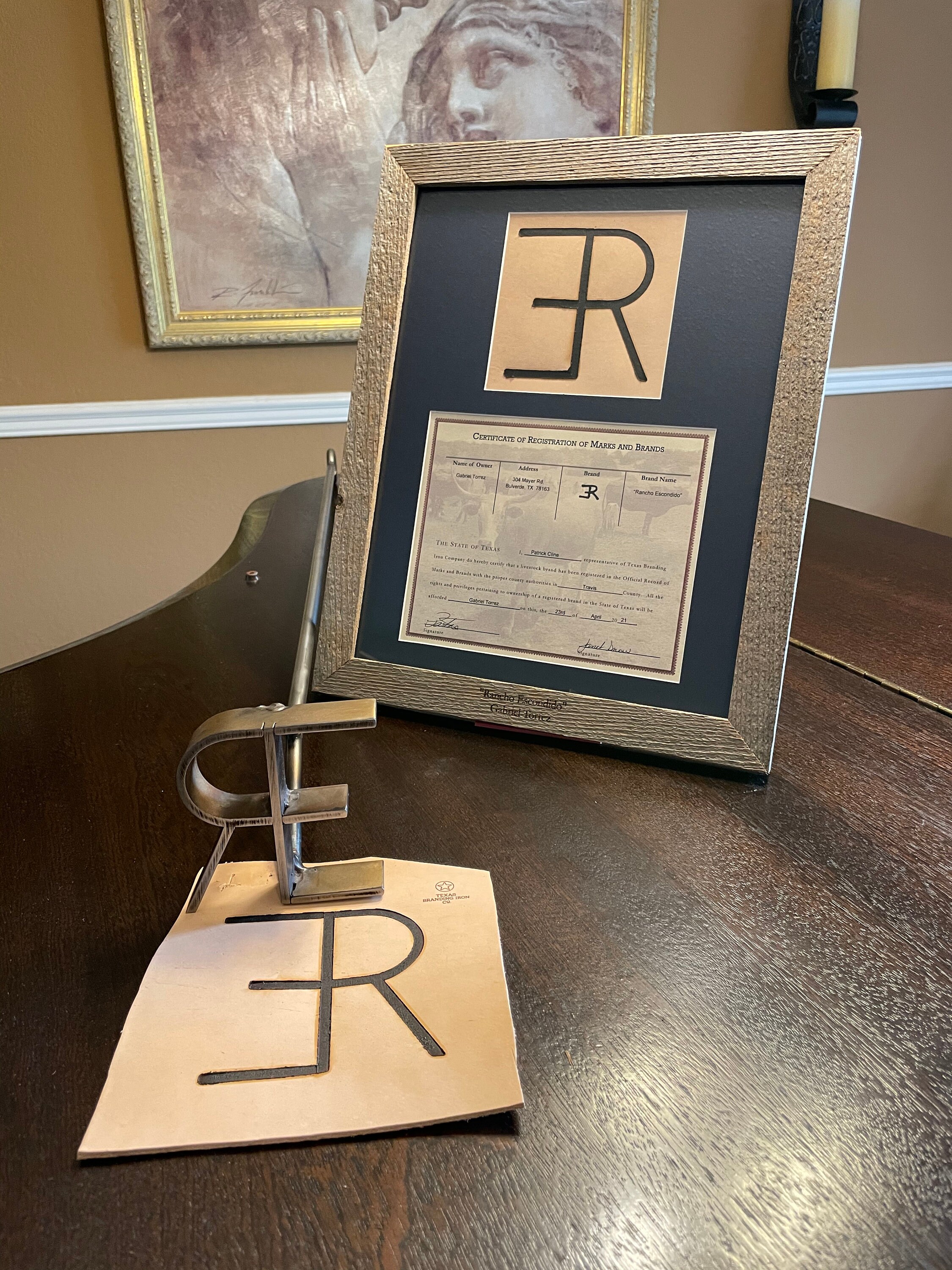 Custom Branding Iron Package Made From Your Design - Etsy