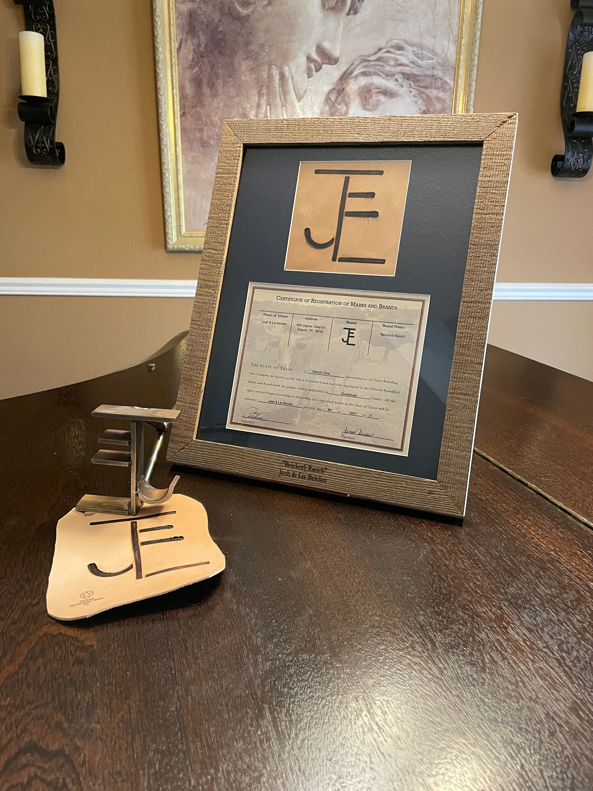 Custom Branding Iron Package Made From Your Design - Etsy