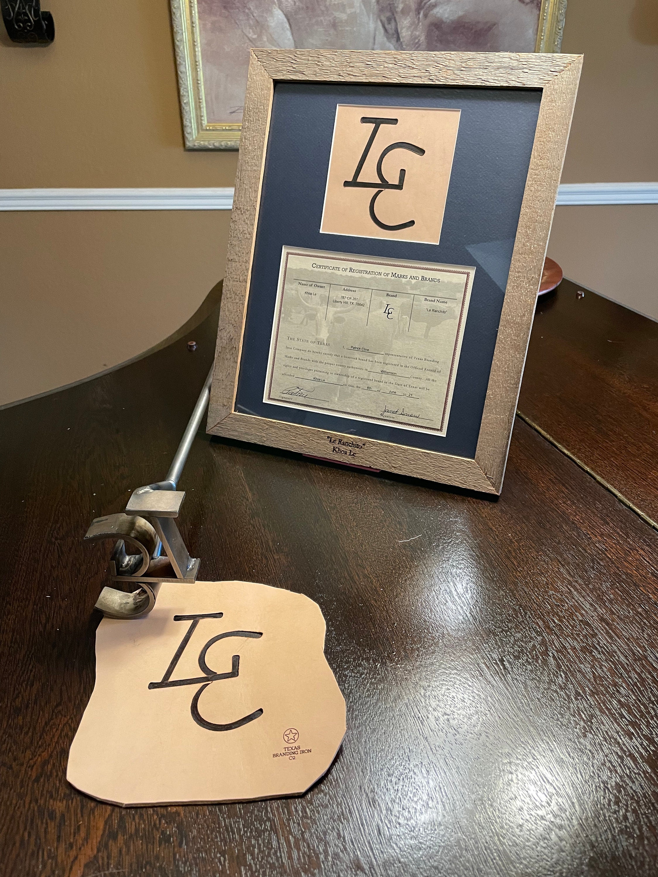 Custom Branding Iron Package Made From Your Design - Etsy