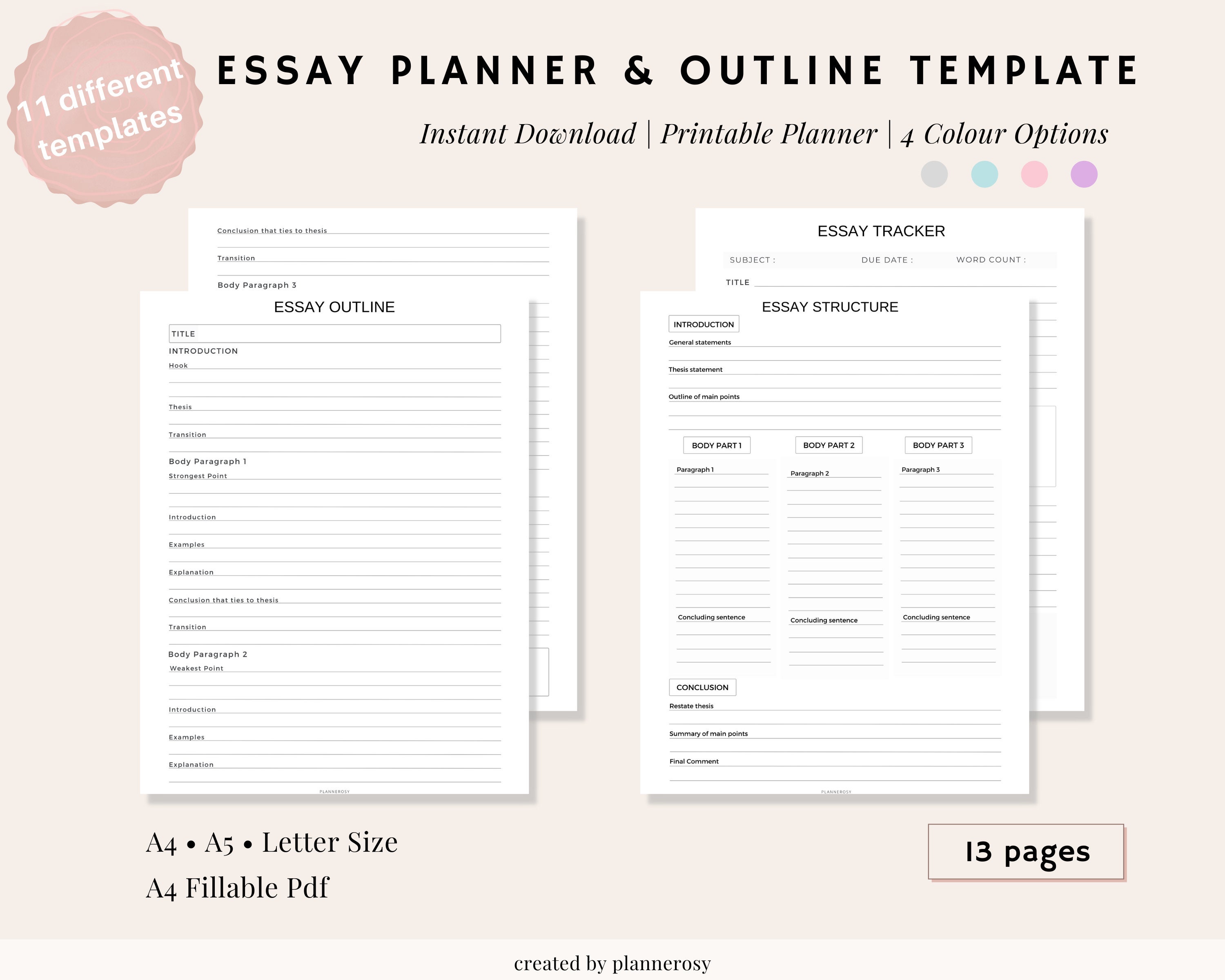 Essay Introduction Template