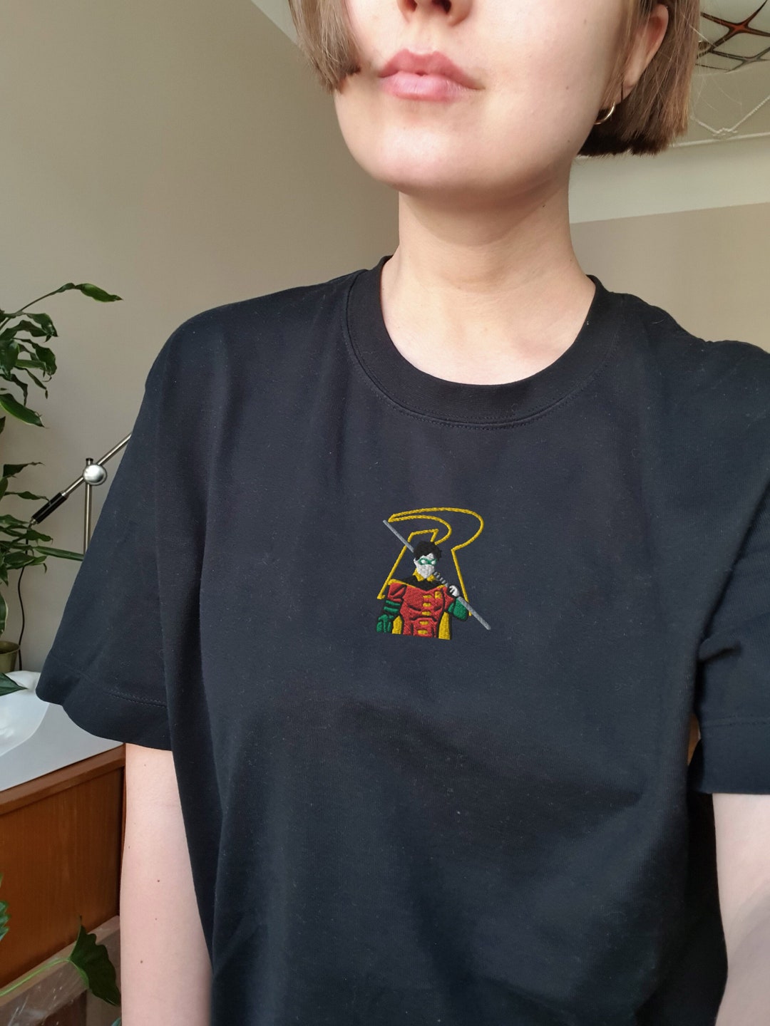 Embroidered Tim Drake Shirt - Etsy