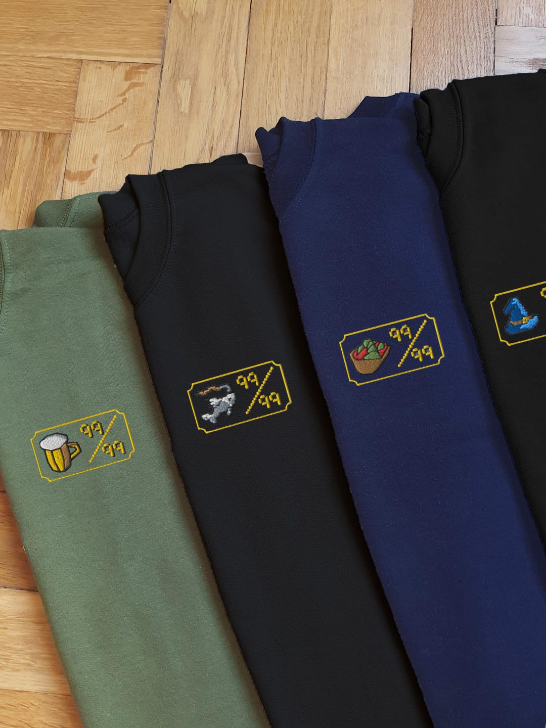 Embroidered Runescape Sweatshirt - Etsy