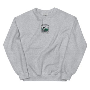 Embroidered Agent Cooper Sweatshirt - Etsy
