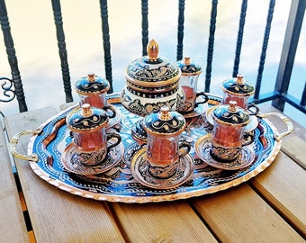 Turkish Tea Set - Etsy