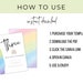 Rainbow Birthday Invitation, Customizable Birthday Invitation, Kids ...