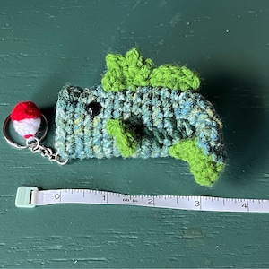 Crochet Bass Fish Keychain - Etsy