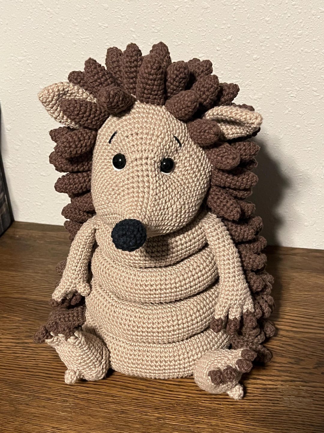 Award Winning Hedgehog Stacking Rings Crocheted Toy - Etsy