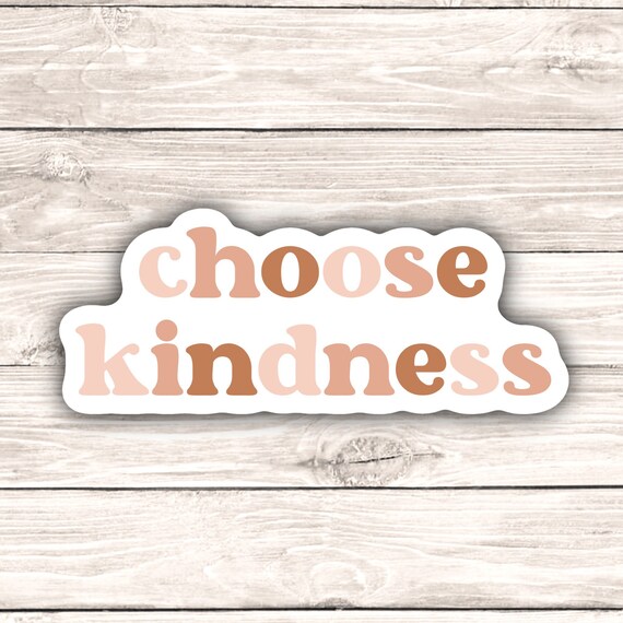 Choose Kindness Sticker Teacher Stickers Teacher Gift - Etsy
