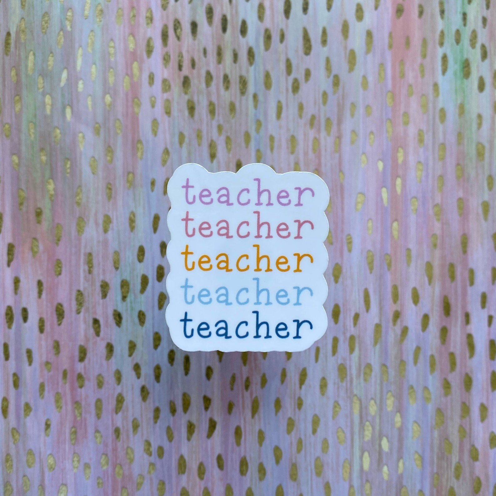 Teacher Sticker Teacher Stickers Teacher Gift | Etsy