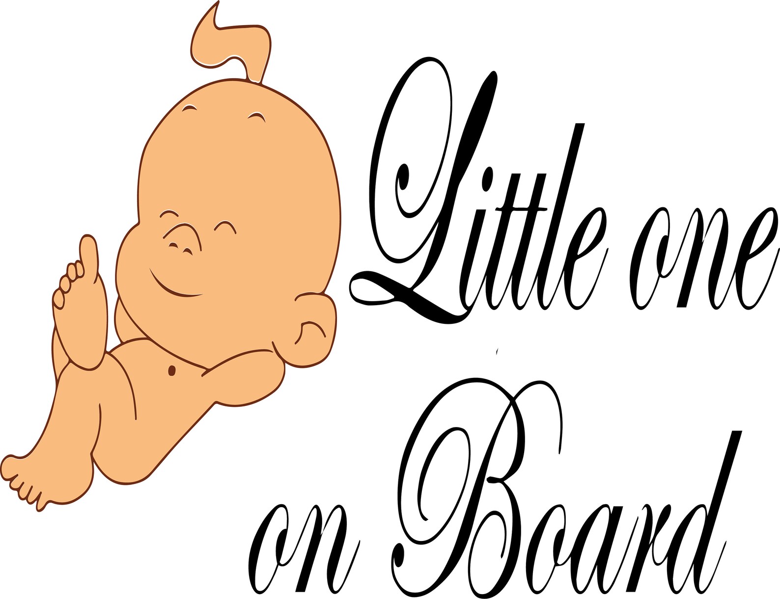Little One on Board Svg - Etsy