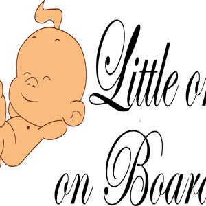 Little One on Board Svg - Etsy