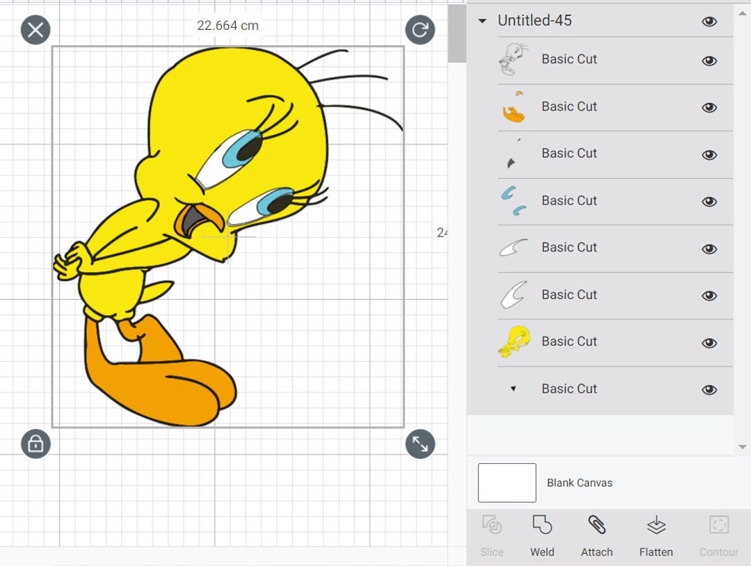 Tweety Svg - Etsy