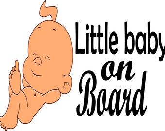 Baby on Board Digital Download SVG - Etsy