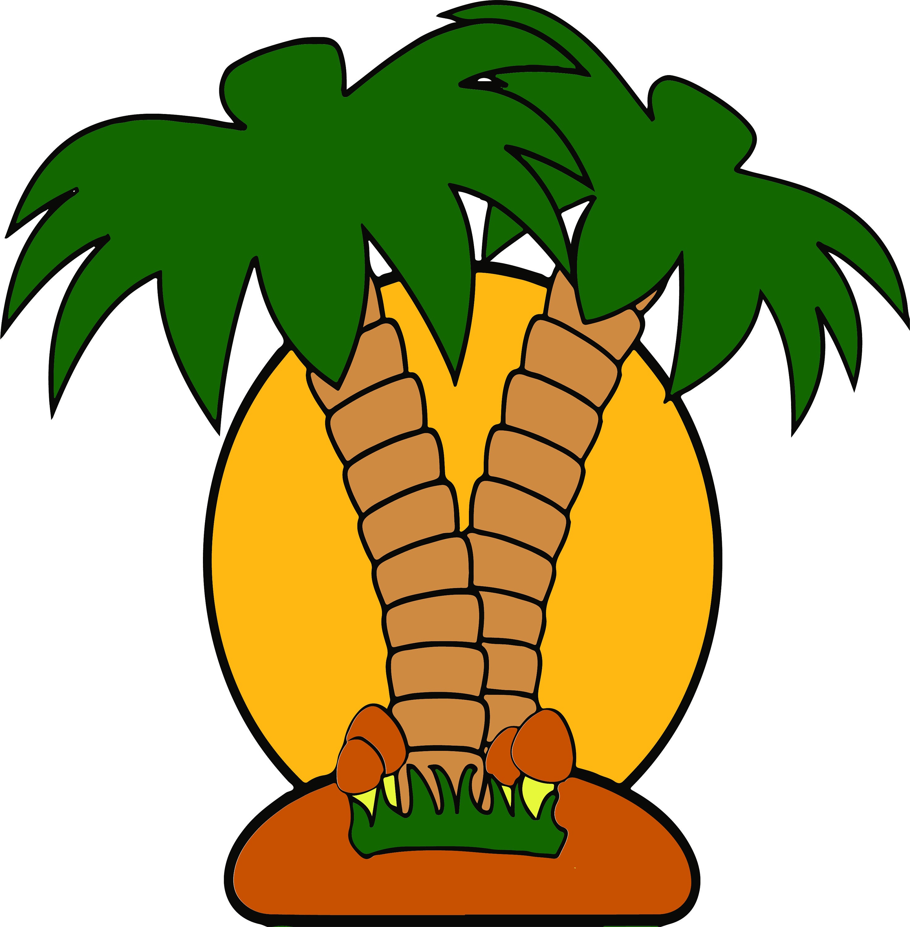 Palm Tree-summer-sun Svg - Etsy