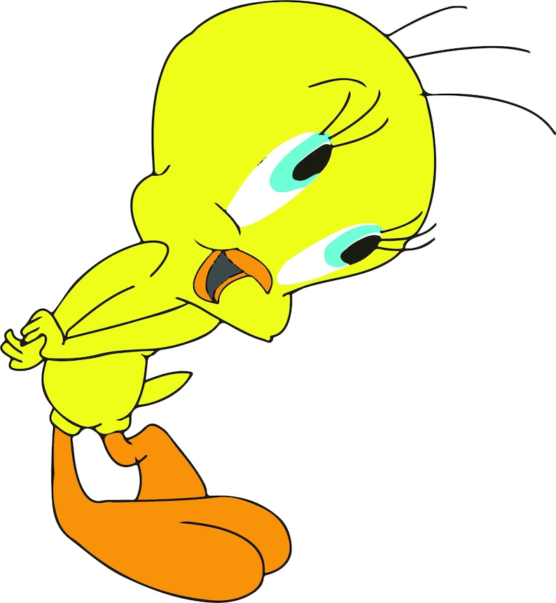 Tweety Svg - Etsy