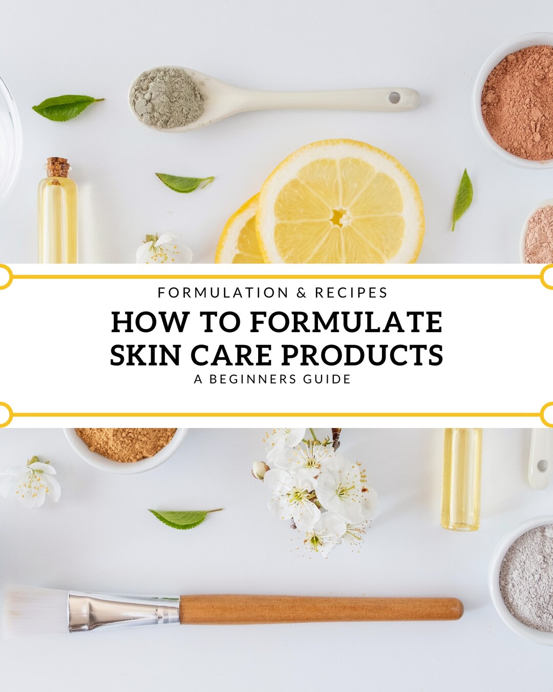 DIY Skin Care Formulation Ebook. Formulations & Recipes - Etsy