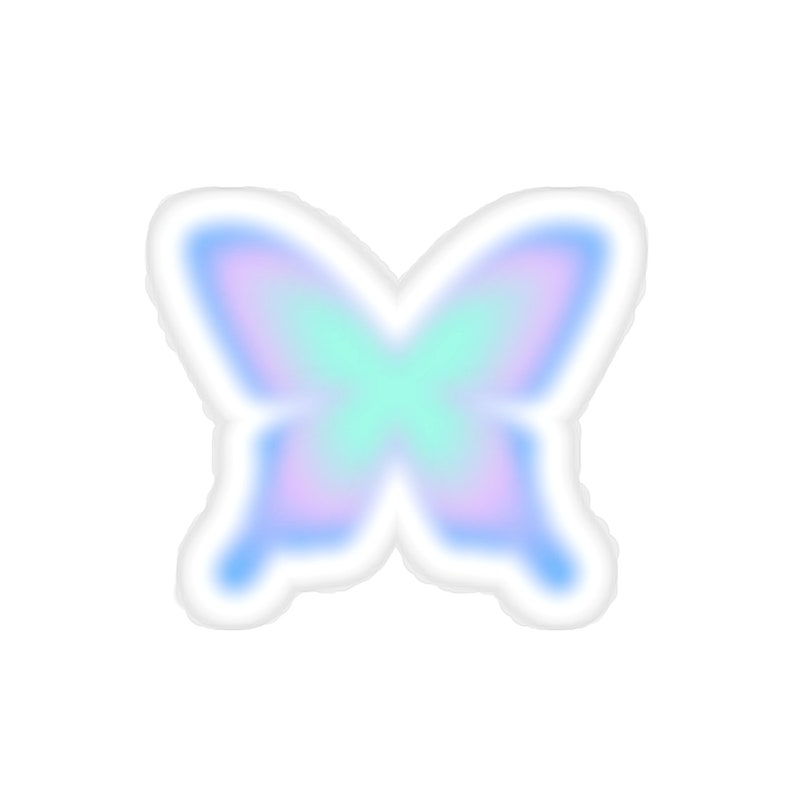 Y2k-inspired Butterfly Laptop Sticker Embrace Nostalgic - Etsy