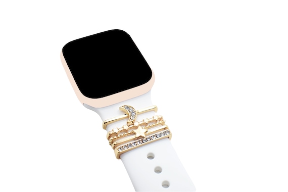 Smart Watch Band Stackable Jewelry Charms Watch Gold Band Bars - Etsy