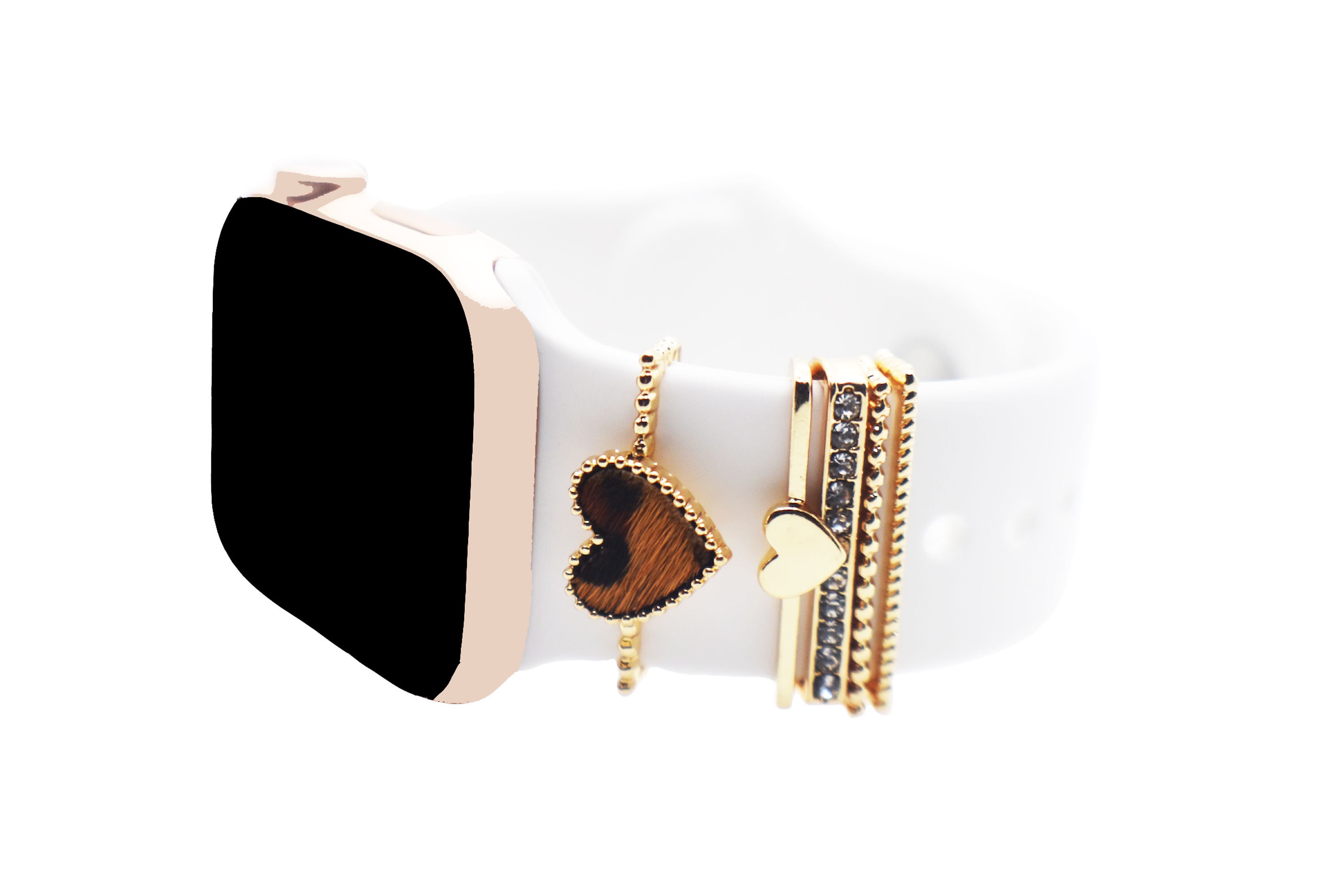 Smart Watch Band Stackable Jewelry Ring Charms Watch Band Bars - Etsy