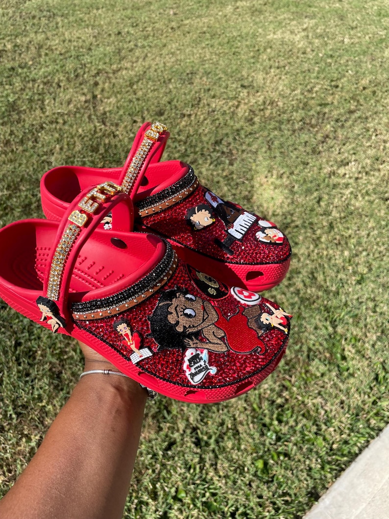 Betty Boop Crocs - Etsy