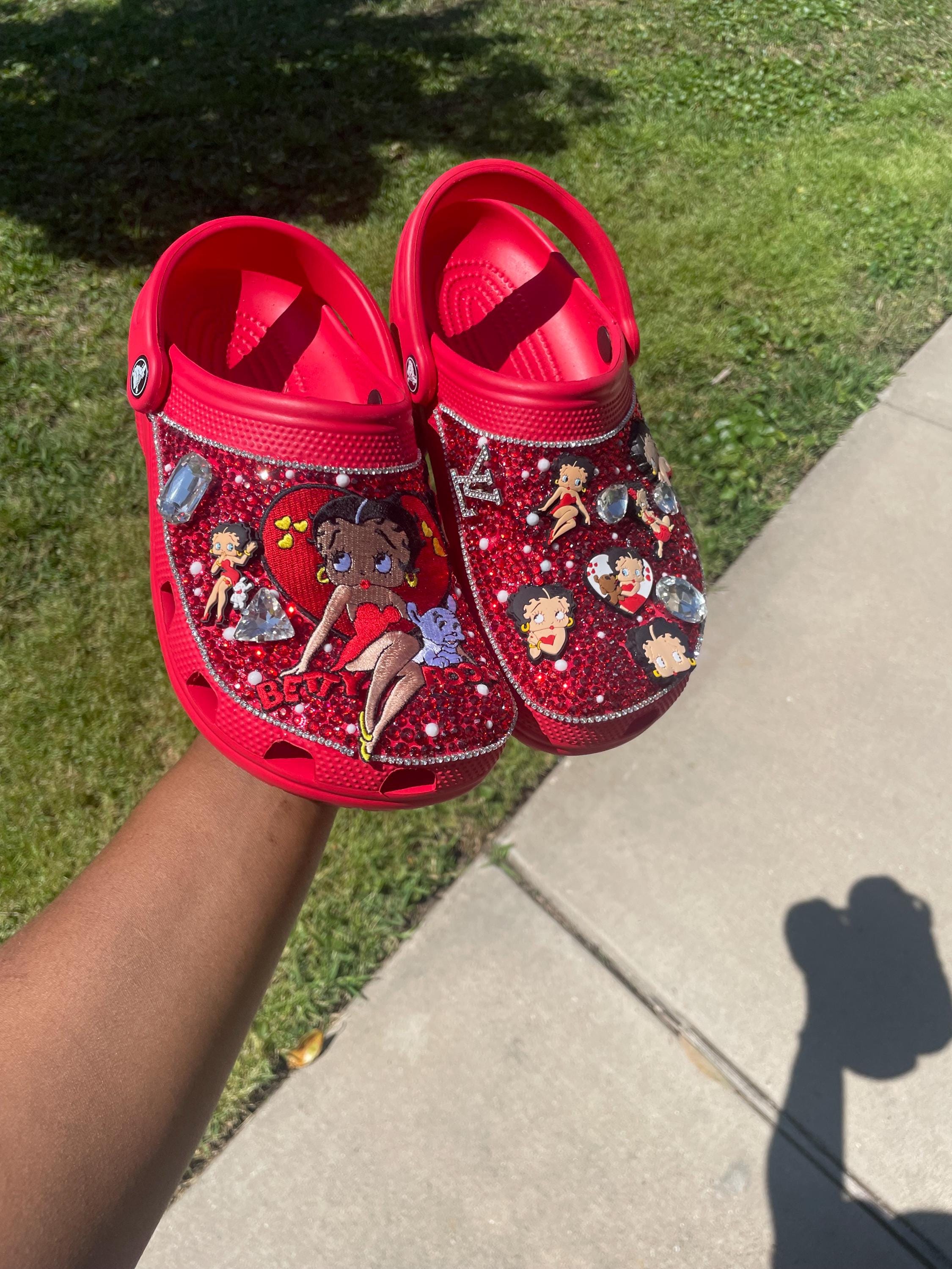 Betty Boop Crocs - Etsy
