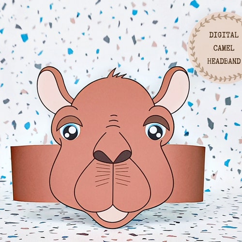 Camel Paper Crown Kids Costume Christmas/nativity Printable - Etsy ...