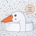 Goose Paper Crown, Animal Paper Hat for Kids, Instant Download Paper ...