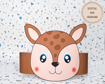 Toucan Paper Crown Animal Paper Hat for Kids Instant - Etsy