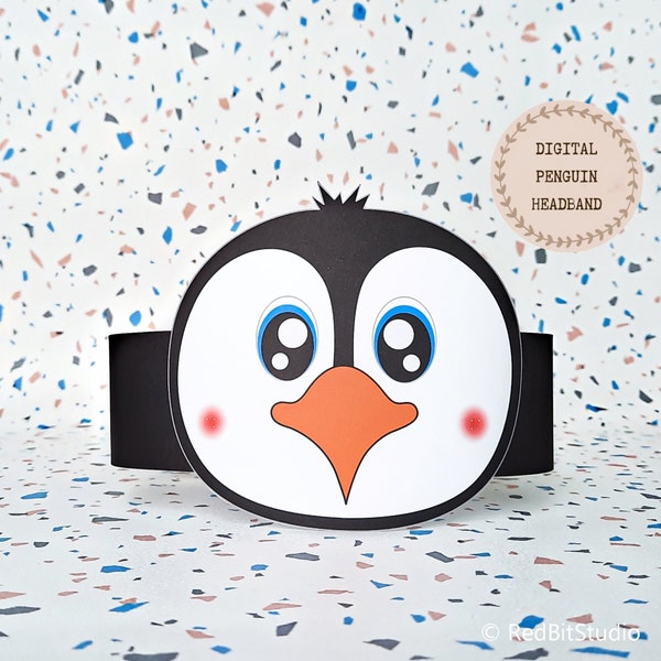 Penguin Mask - Etsy