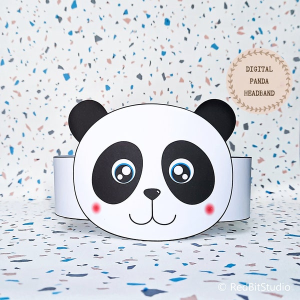 Panda Mask - Etsy