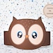 Owl Paper Crown Animal Paper Hat for Kids Instant Download - Etsy