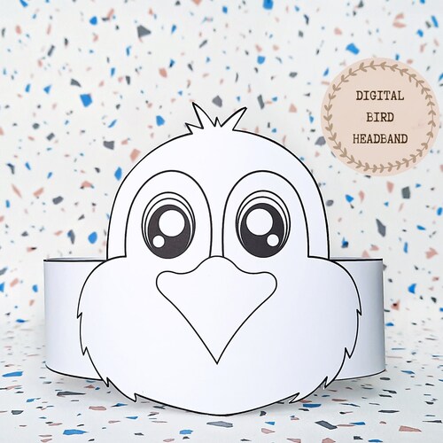 Penguin Paper Crown/hat/mask/costume for Kids/toddlers - Etsy