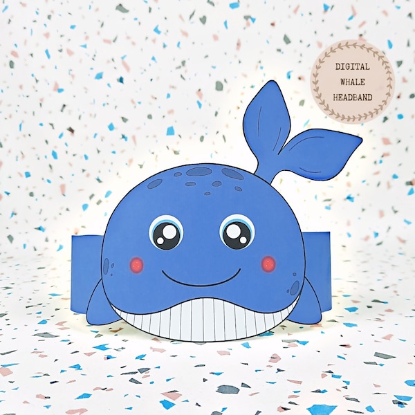 Whale Birthday Crown - Etsy